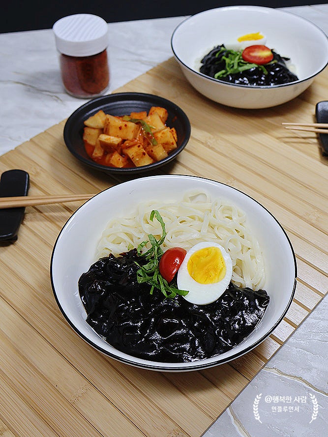 차승원 짜장면 만드는법 레시피 춘장으로 짜장 소스 만들기 칼국수면 삶기 : 네이버 블로그