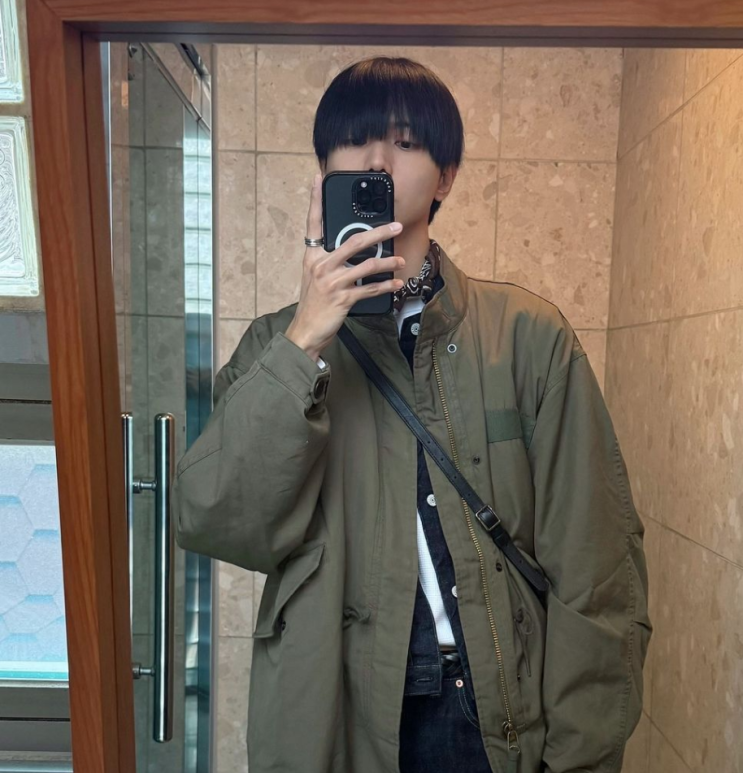 남자 야상자켓 개파카 야상 카키스 M65 필드자켓 야상점퍼 주우재 착샷 코디 네이버 블로그