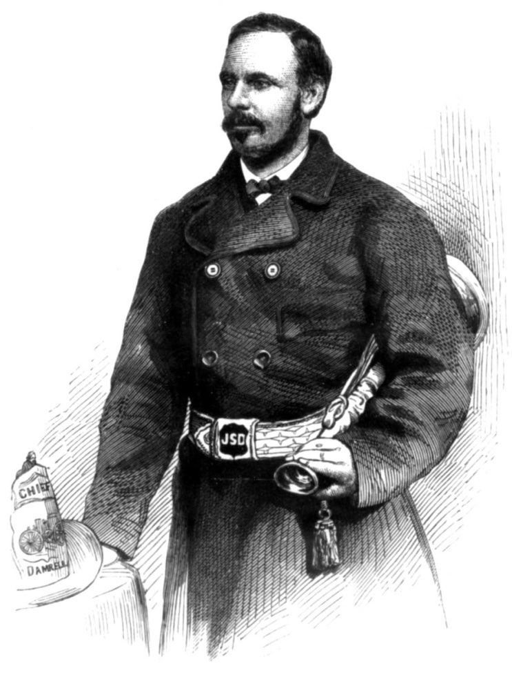보스턴을 불길에서 구한 혁신가, 존 스탠호프 댐렐(John Stanhope Damrell, 1829 - 1905)과 1872년 ...