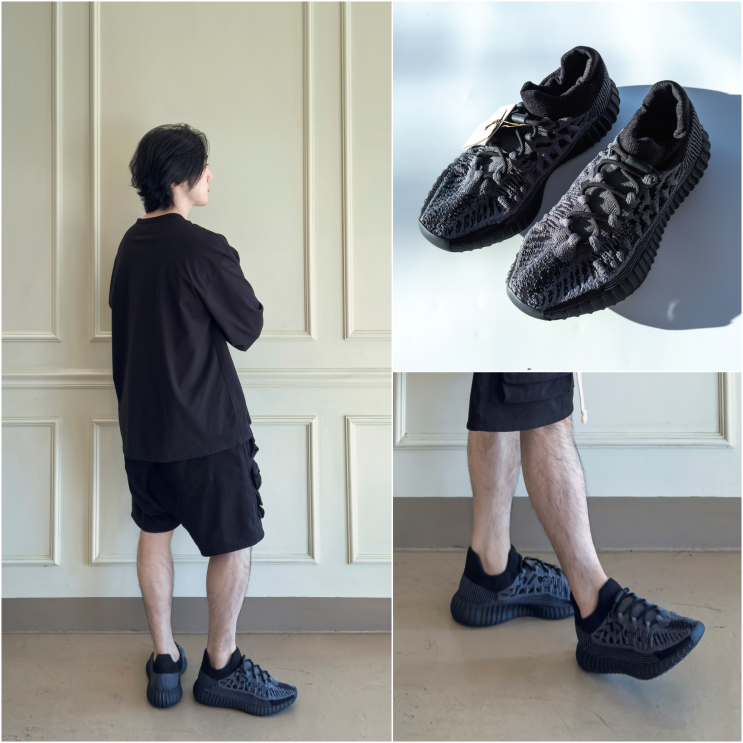 아디다스 이지 350 V2 컴팩트 슬레이트 오닉스 블랙 리뷰 및 코디 : YZY 350 V2 CMPCT SLATE ONYX ...