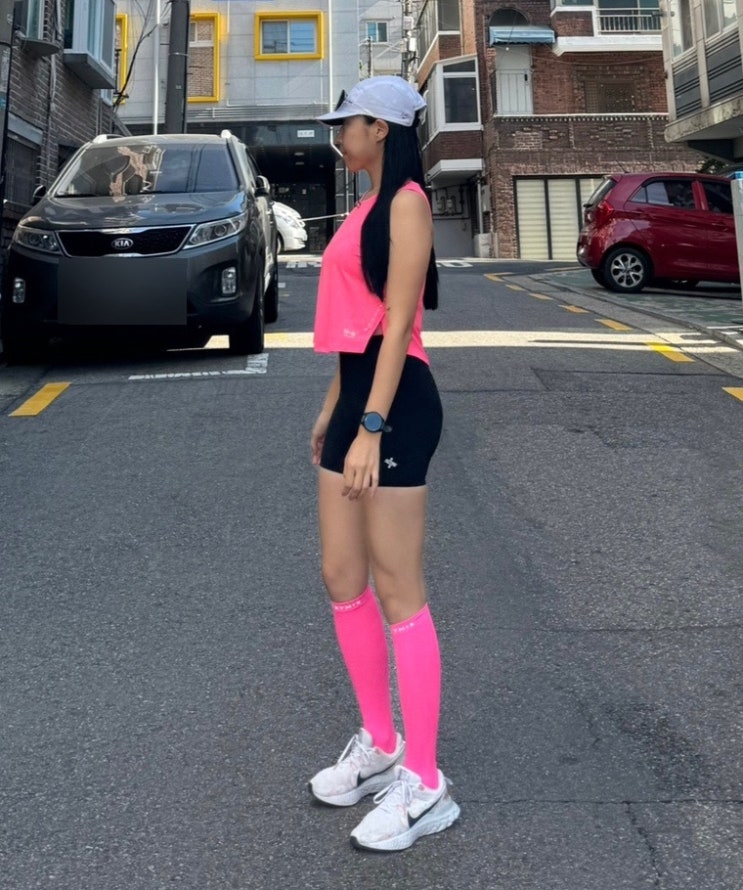 젝시믹스 싱글렛 니삭스 슬러브 커버업 슬리브리스 네온핫핑크 컴프레션 니삭스 네온핑크 : 네이버 블로그