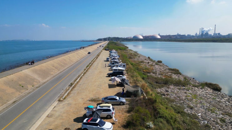 단군이래 최대 놀이터, 무료 캠핑 차박 낚시 해루질 천국 4곳, 가곡 선착장 석문방조제 마섬포구 마섬항 : 네이버 블로그