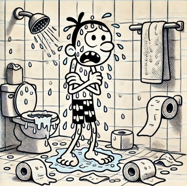 Diary of a Wimpy Kid 19 : Hot Mess by Jeff Kinney 윔피키드 다이어리 19 p.91-100 ...