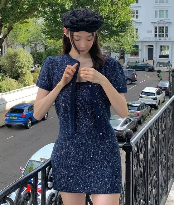 강민경 패션 브랜드 아비에무아 가디건 원피스 얼마일까 네이버 블로그