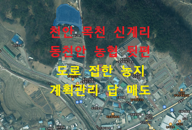 천안 목천 신계리 농협 로컬푸드 안쪽 도로 접한 한적한 계획관리 토지 매도 네이버 블로그