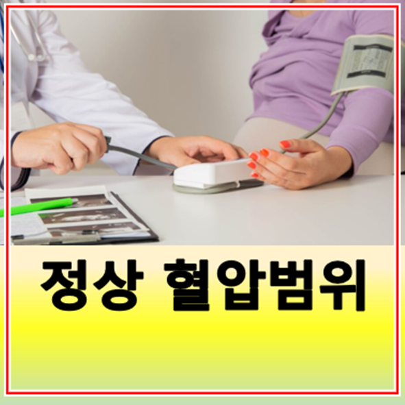 나이별 정상 혈압 범위고혈압 저혈압 위험 수치 네이버 블로그