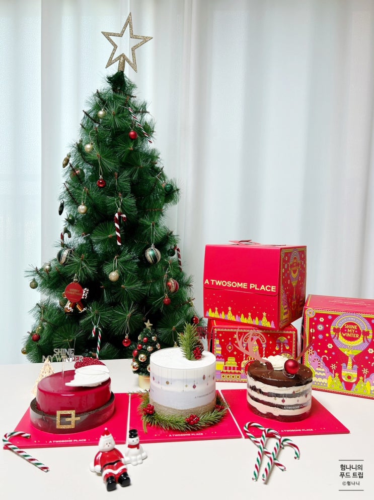투썸 홀케이크 추천 투썸플레이스케이크 에서 2024크리스마스케이크 예약 : 네이버 블로그