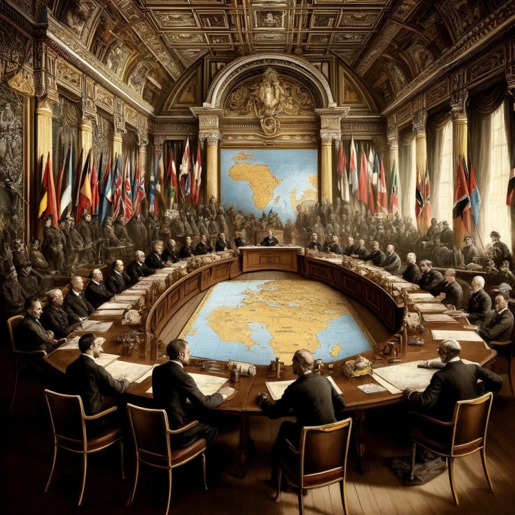 베를린 회의(The Berlin Conference)와 아프리카 식민지화 : 네이버 블로그