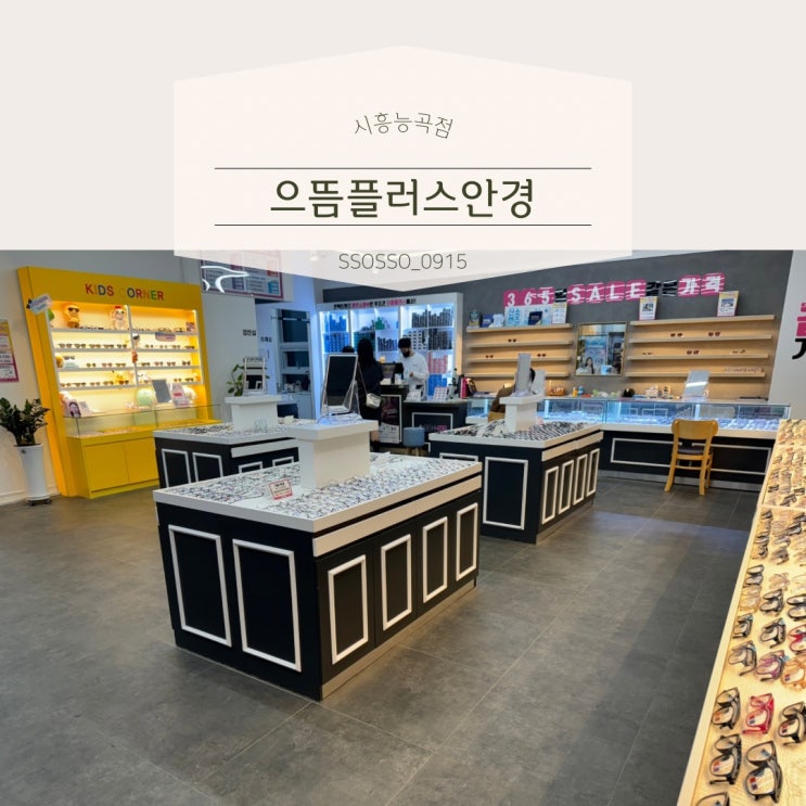 시흥능곡안경 으뜸플러스안경 시흥능곡점 다녀온 솔직후기 네이버 블로그