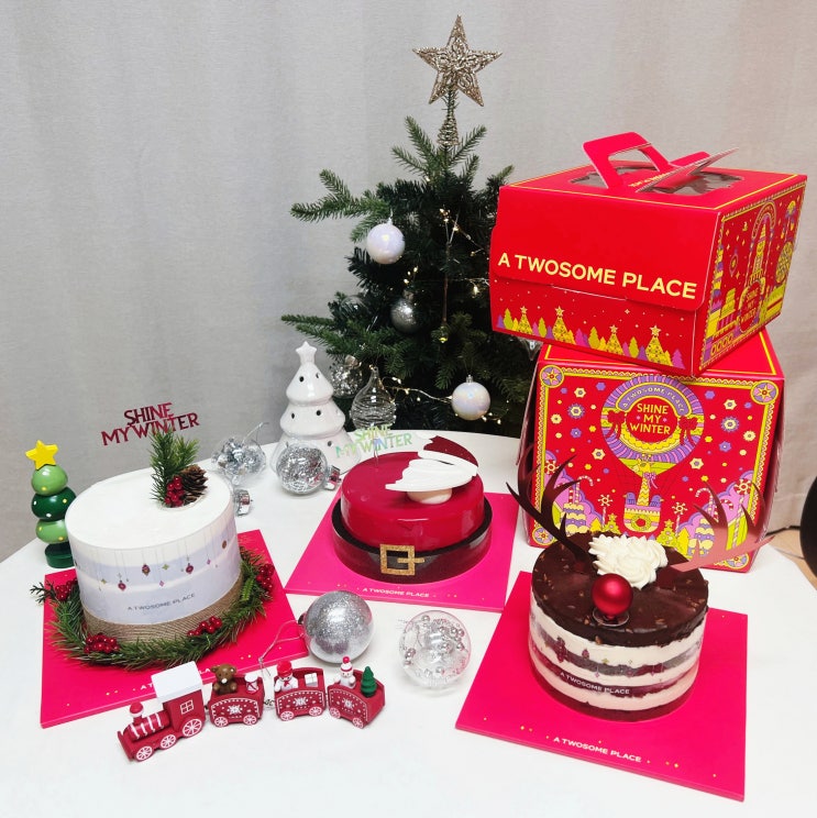투썸케이크 추천 투썸플레이스 크리스마스 케이크 예약 행복한 연말 홈파티 : 네이버 블로그
