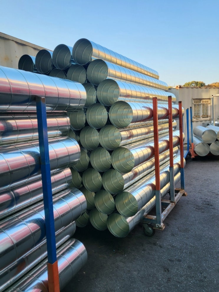 스파이럴 덕트, SUS 스파이럴 덕트에 대해 알아보자. : 네이버 블로그