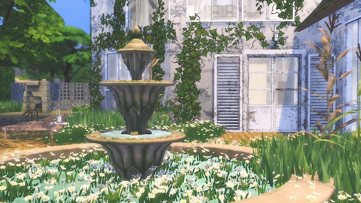 심즈4 건축 I 데이지 하우스 I CC I 멤버십 I 배포 중지 : 네이버 블로그