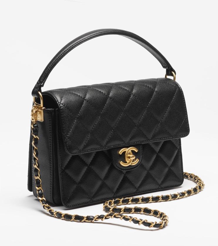 샤넬 2024/25fw 시즌 핸들 스몰 플랩백 : 네이버 블로그