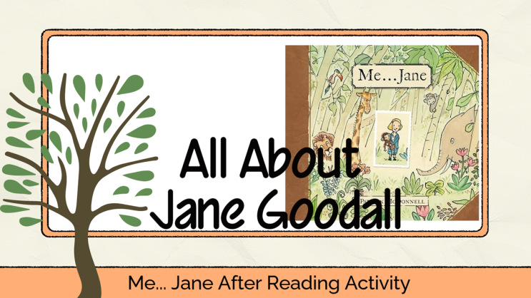 Me . . . Jane by Patrick McDonnell : (영어 동화책 독후 활동) 환경운동가 Jane Goodall에 ...