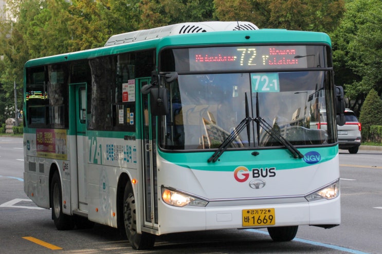 명진여객 72-1번 NEW BS106 NGV 2018년식 (1669) : 네이버 블로그