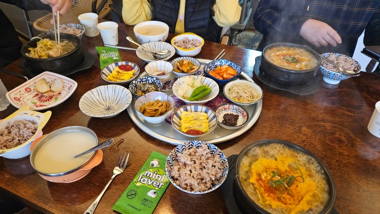 속초맛집 또만나식당 아침식사 황태해장국 네이버 블로그