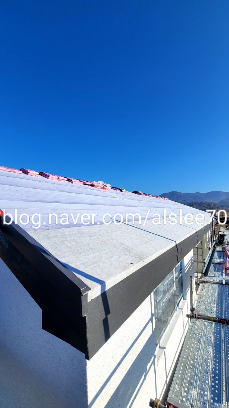 바다ALC주택 지붕공사 목구조 단열재 방수시트 ALC블록 ALC 인방 ALC벽패널 ALC바닥패널 ALC지붕패널 ALC농막 3D ...