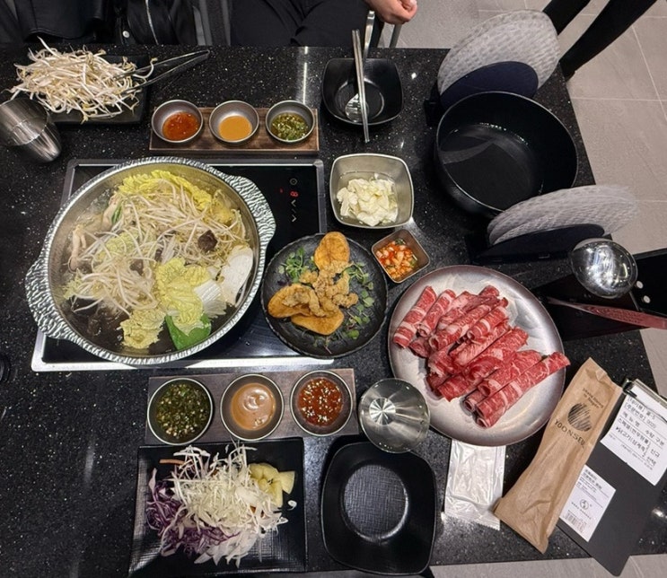 #6공구맛집 #송도샤브샤브 #윤슬샤브샤브 #송도크리스탈자이식당 #윤슬샤브샤브송도점 : 네이버 블로그