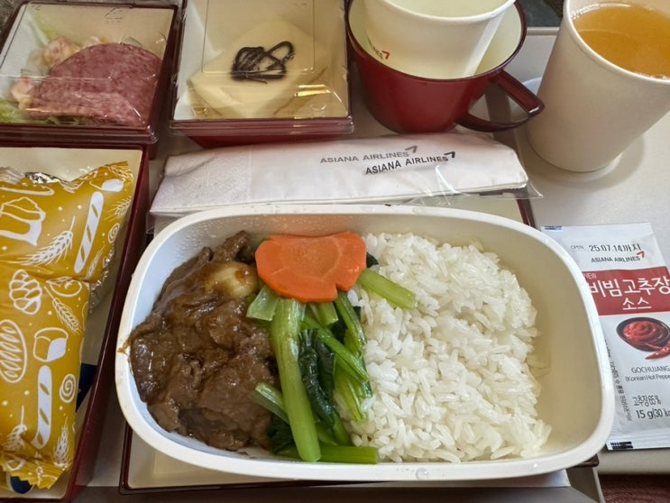 [베트남/하노이] 아시아나 항공 OZ733,OZ730 후기 (기내식,내부) : 네이버 블로그