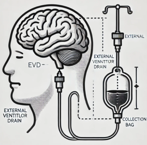 뇌실 외 배액(EVD) 역할, 적응증, 시술 과정, 합병증 : 네이버 블로그