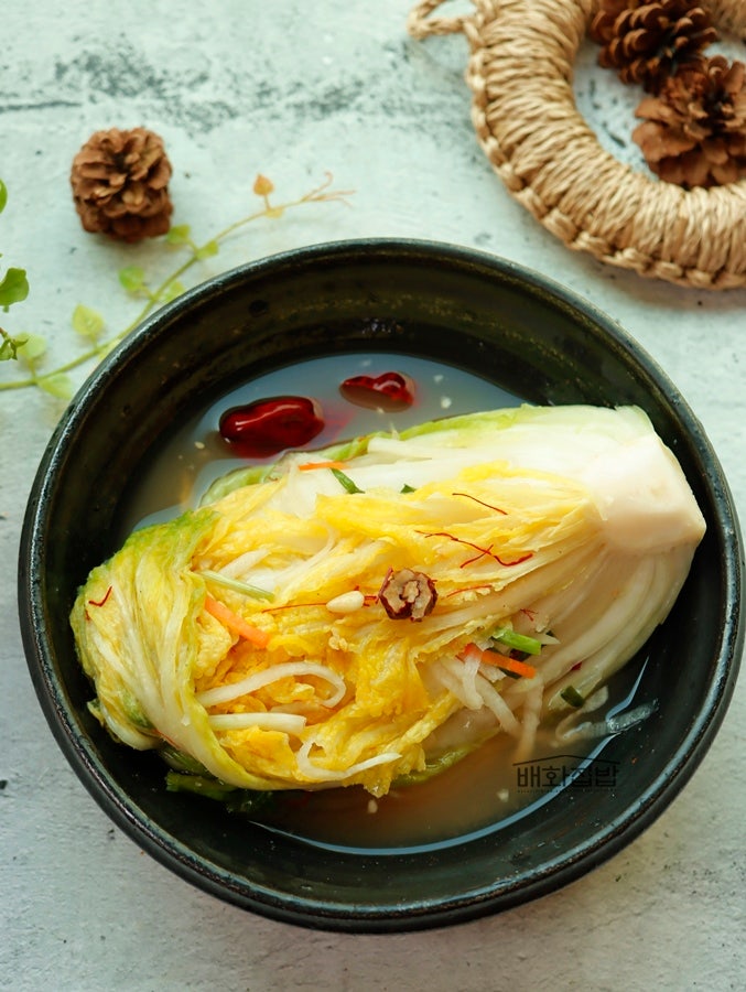 백김치 담그는 방법 황금레시피 배추 백김치담그는법 만들기 네이버 블로그