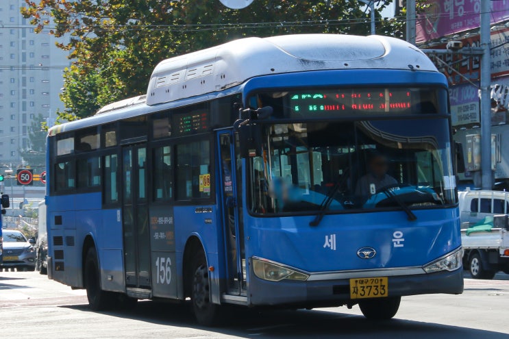 [대구/간선] 세운버스 156번 3733호 대우 NEW BS110 NGV 14' : 네이버 블로그