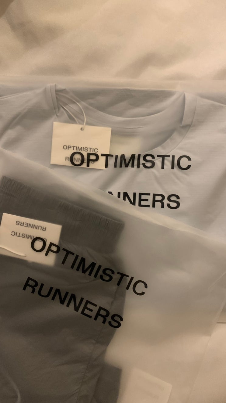 optimistic runners t shirts / shorts : 네이버 블로그