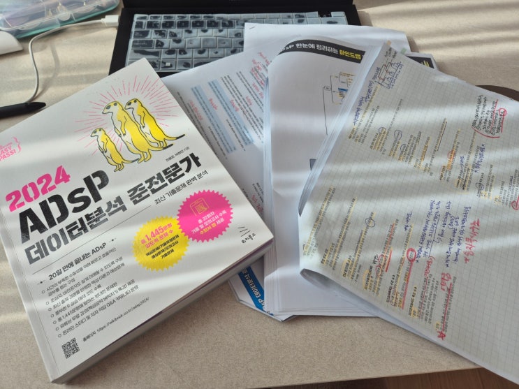 43회 ADsP 비전공자 2주 합격후기(feat.미어캣 책), 컴활 1급 난이도 비교 : 네이버 블로그