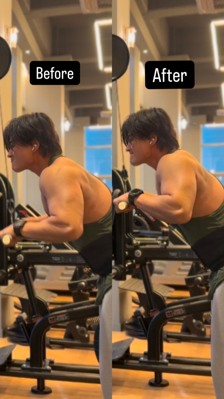 검단신도시 피티 삼두근 운동 끝판왕 케이블 푸쉬다운 And 덤벨 오버헤드 익스텐션 완벽 가이드드라이짐 이창학 시니어트레이너