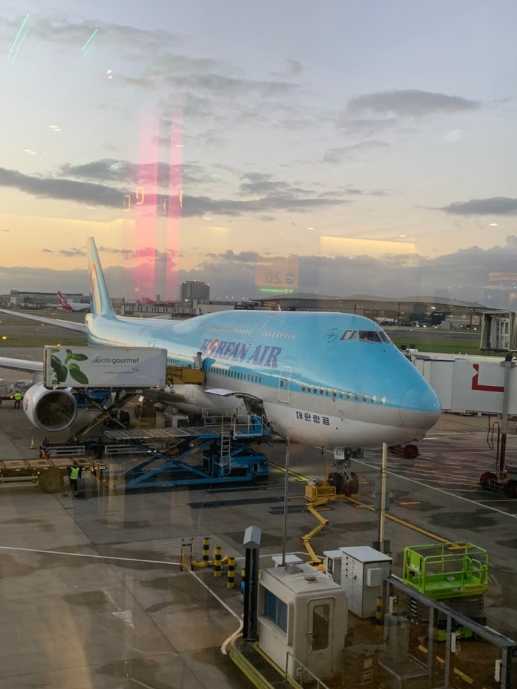 [대한항공] 런던-인천행 KE908편 : 네이버 블로그