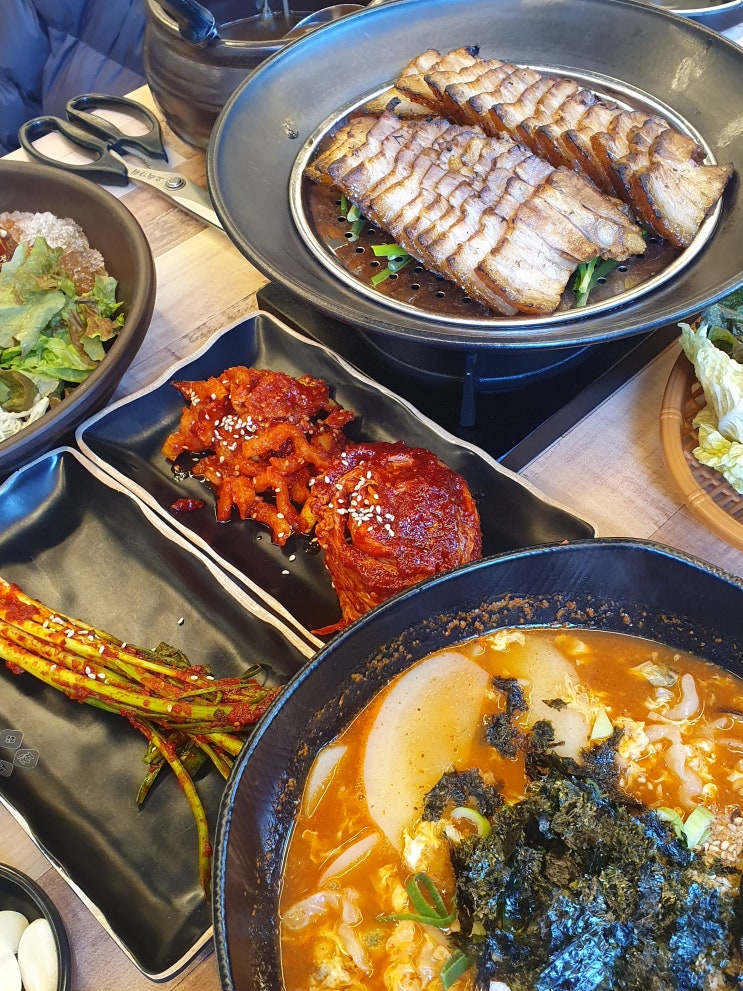 인천 주안 보쌈 맛집 주안역 남도보쌈짚 후기 네이버 블로그