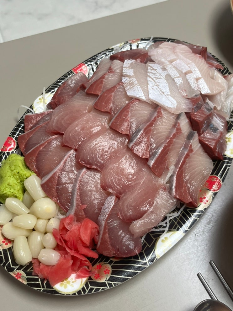 수원농수산물도매시장 믿음수산 겨울 대방어 포장 후기 인어교주해적단 어플 활용 네이버 블로그