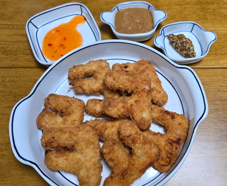 치킨너겟 추천 노랑 ㅋㅋㅋ치킨 닭가슴살 에어프라이어 : 네이버 블로그