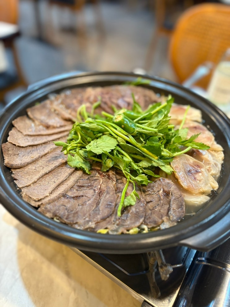 [공덕 곰탕맛집]겨울철 뜨끈한 한우수육전골 맛집 ‘소담옥’🐮 : 네이버 블로그