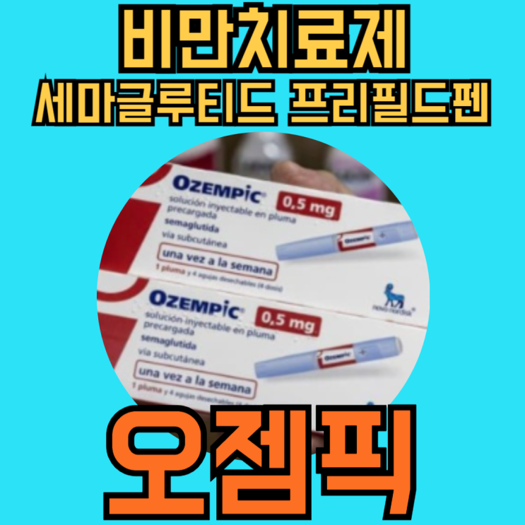 오젬픽 세마글루티드 성분 비만치료제 사용법 부작용 주의사항 : 네이버 블로그