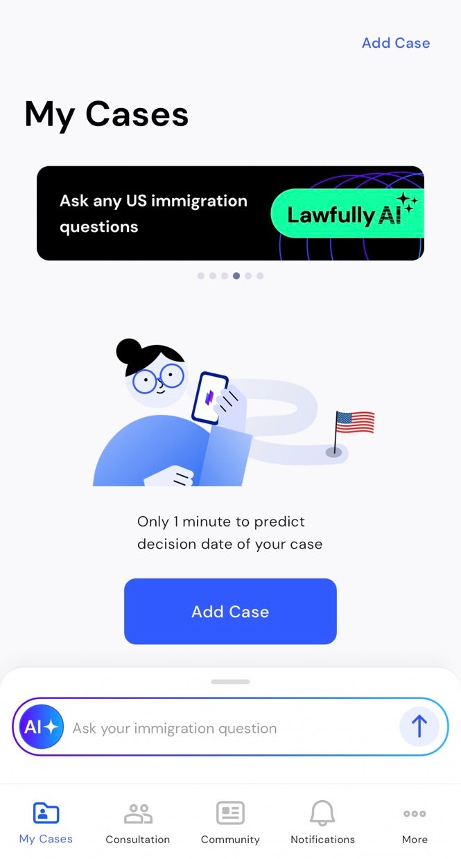 변호사 없이 미국 영주권 :: 5. 케이스 진행상황 조회 (USCIS 웹사이트, Lawfully, Case tracker ...