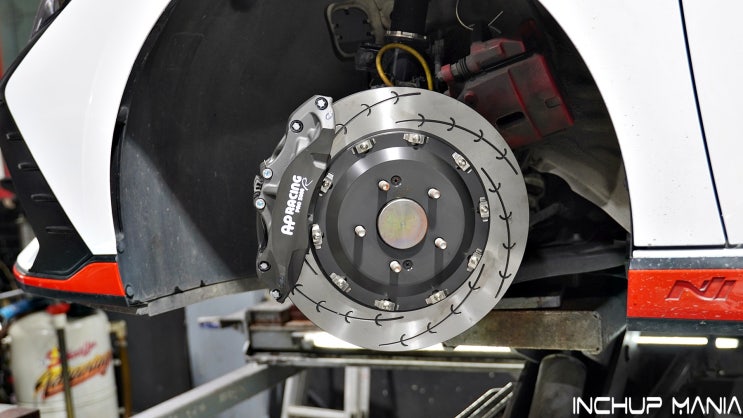 현대 아반떼N - AP RACING 9660 6P 브레이크셋 장착 (인치업매니아안산점) : 네이버 블로그