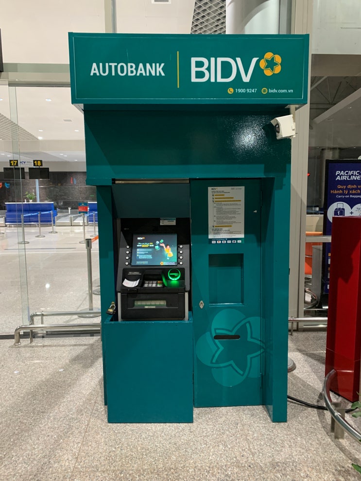 베트남 달랏 공항(Lien Khuong Airport) BIDV ATM에서 수수료 없이 현금 인출하기 : 네이버 블로그