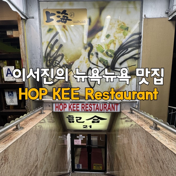 미국 차이나타운 뉴욕뉴욕 맛집 합기(HOP KEE) 비추천 (근처 다른 식당 추천) : 네이버 블로그