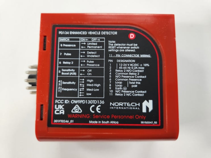 "nortech"PD132/PD134,loop detectors : 네이버 블로그