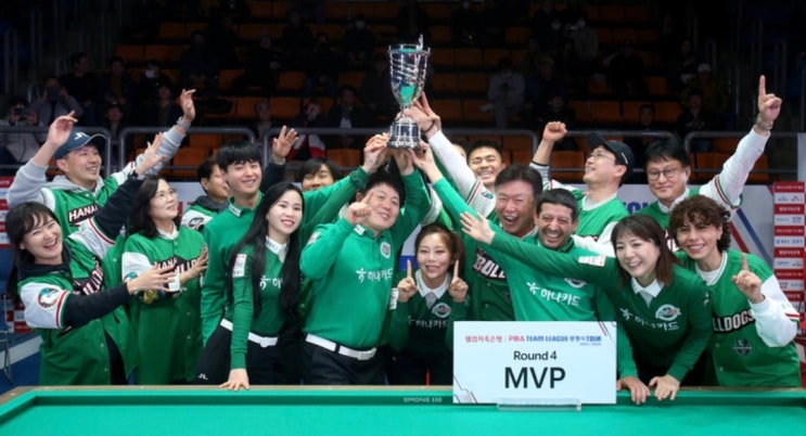 [PBA 팀리그 광명시 TOUR 2024-25, 4라운드 9일차] 역대급 우승 경쟁, 최종 승자는 '하나카드'…경기결과·4R 최종순위·현재 종합순위 : 네이버 블로그