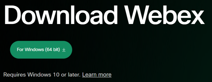 Webex 다운로드(pc, 모바일) : 네이버 블로그