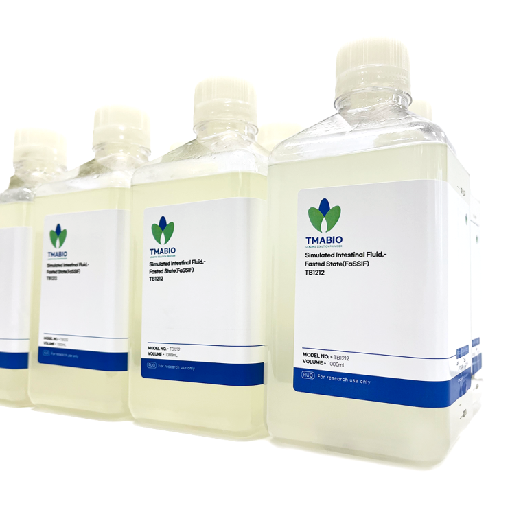 TMABIO- 인공장액(공복) - Simulated Intestinal Fluid, Fasted State (FaSSIF ...