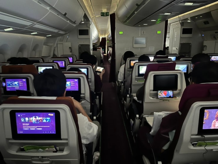 24년 10월 타이항공 TG659 탑승 후기, 기내식, 영화리스트 : 네이버 블로그