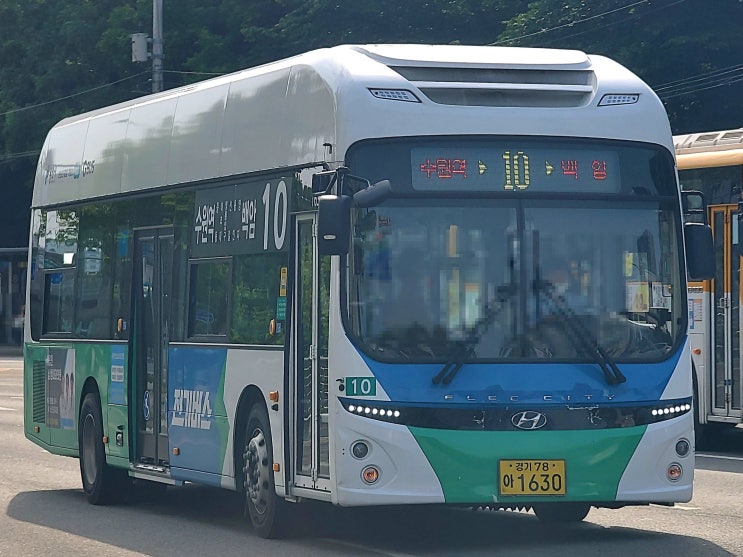 [ 경남여객 ] 10번 "수원역.노보텔수원-백암터미널"간 ELECCITY II EV 1630호 : 네이버 블로그