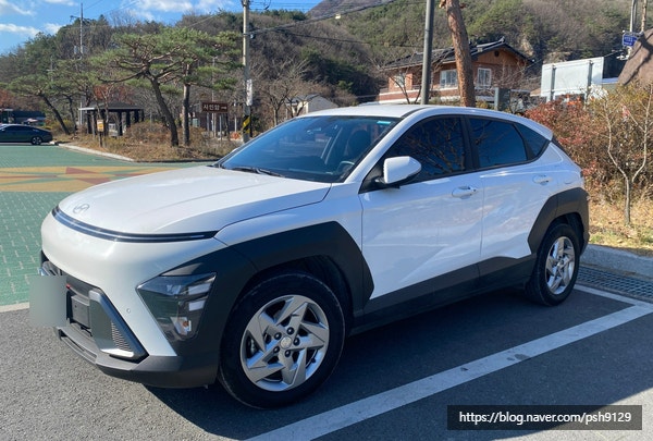 [국내] 소형 SUV '디 올뉴코나' 탑승기: 쏘카 at 단양 더샵게스트하우스 옆 주차장 (feat. 단양 렌터카=렌트카 이용기 ...