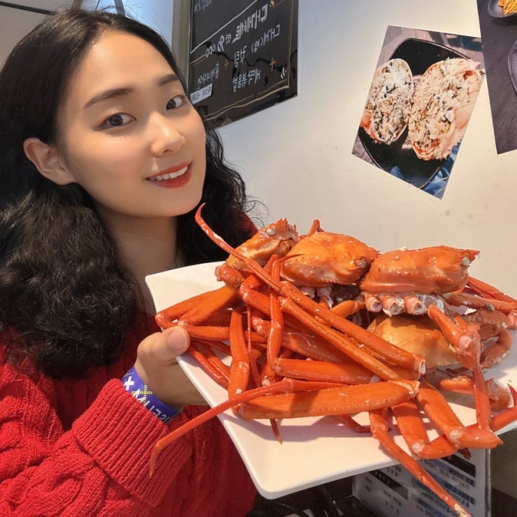 속초 홍게 무한리필 현지인 픽 동명항 맛집 가격 홍게너라면 네이버 블로그