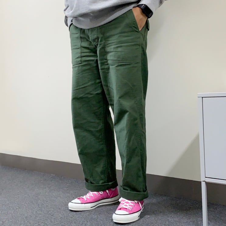 오어슬로우 퍼티그팬츠 레귤러 리뷰, 오리지널핏 슬림핏과 비교까지! : 네이버 블로그