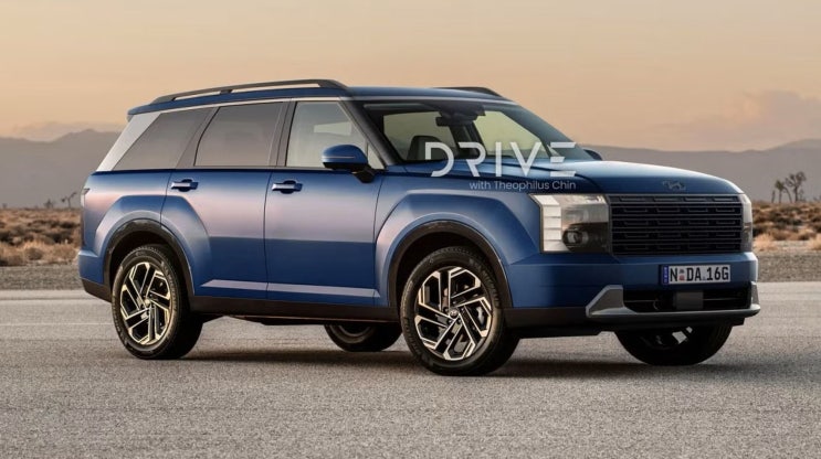 현대 대형 Suv 2025 신형 팰리세이드 풀체인지 하이브리드 출시 연기 루머와 팰리세이드 9인승 모델에 하이브리드 미탑재 전망
