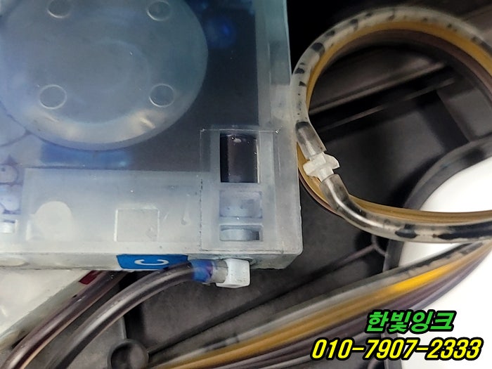 인천 서구 검암동 프린터수리 Hp8710 잉크호수 누수 혼색 무한잉크 카트리지 잉크 라인 점검 서비스 네이버 블로그